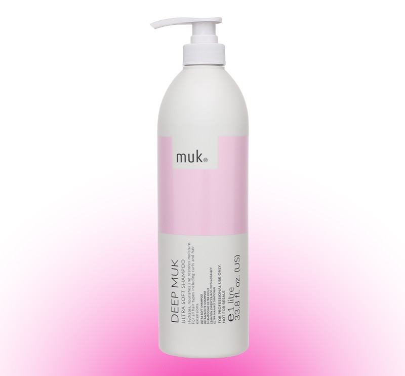 Deep muk Ultra Soft Shampoo 1 Litre - muk haircare