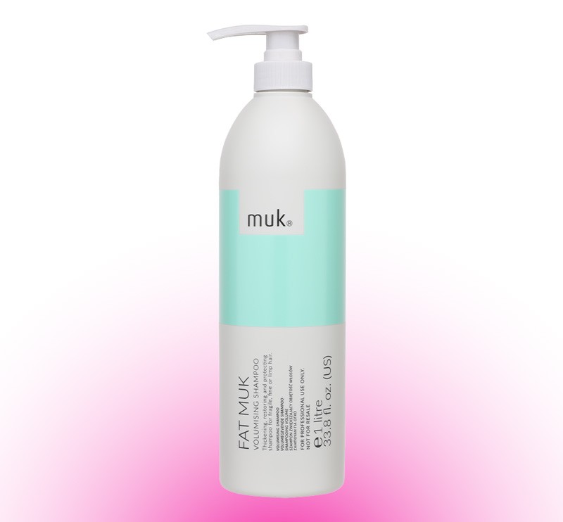 Fat muk Volumising Shampoo 1 Litre - muk haircare