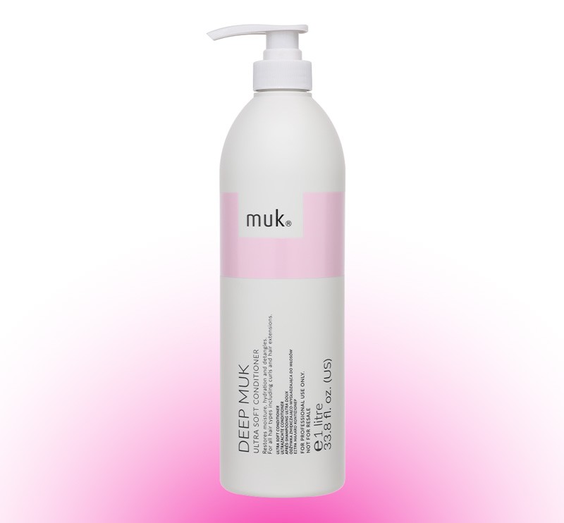 Deep muk Ultra Soft Conditioner1 Litre - muk haircare