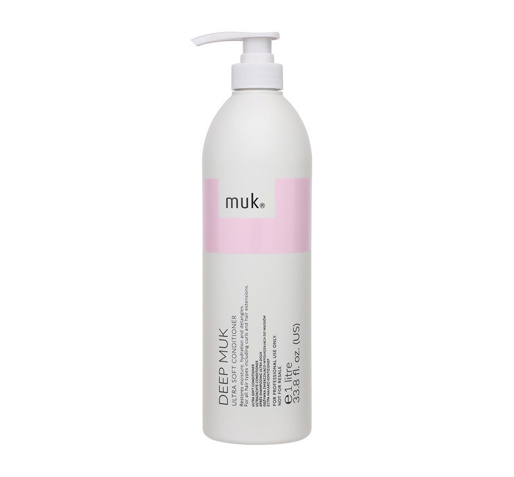 Deep muk Ultra Soft Conditioner1 Litre - muk haircare